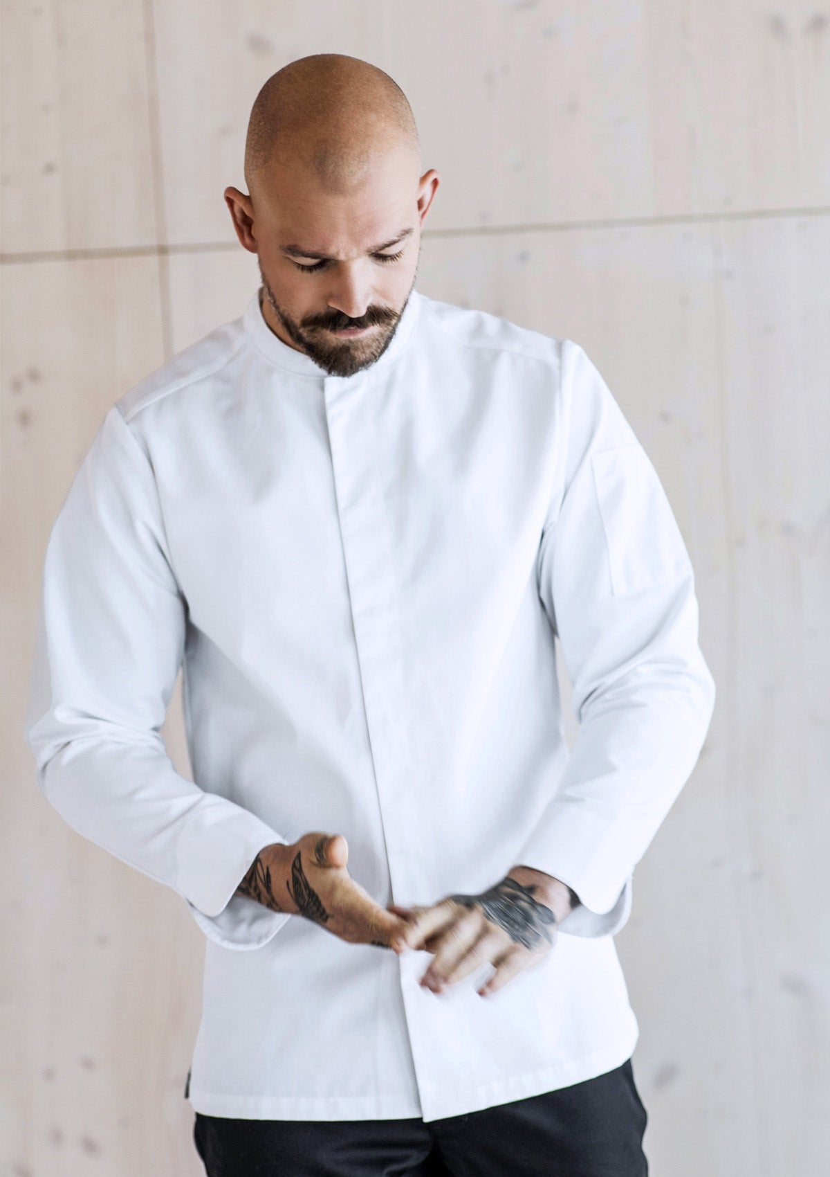 Chef Shirt With Long Sleeves Smart-Unisex - Segers