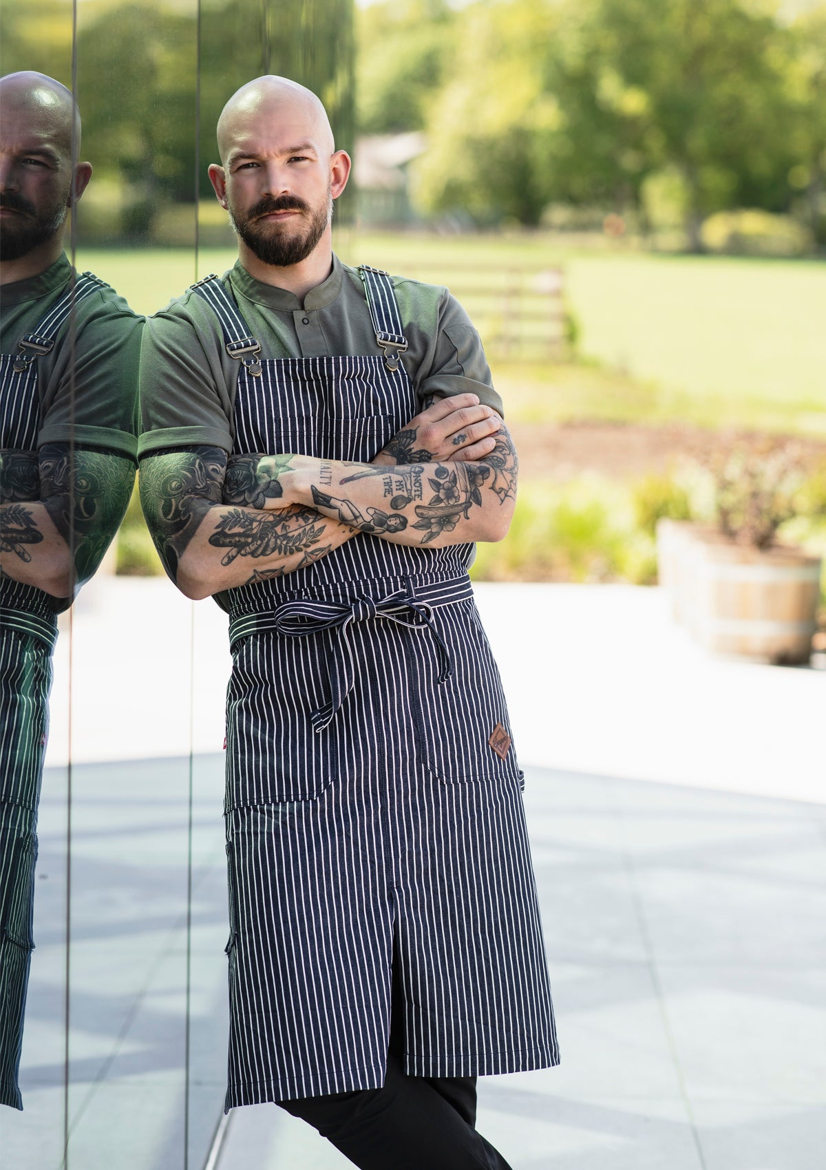 Bib Apron Dungaree Style For Chefs & Restaurant Staff | Segers