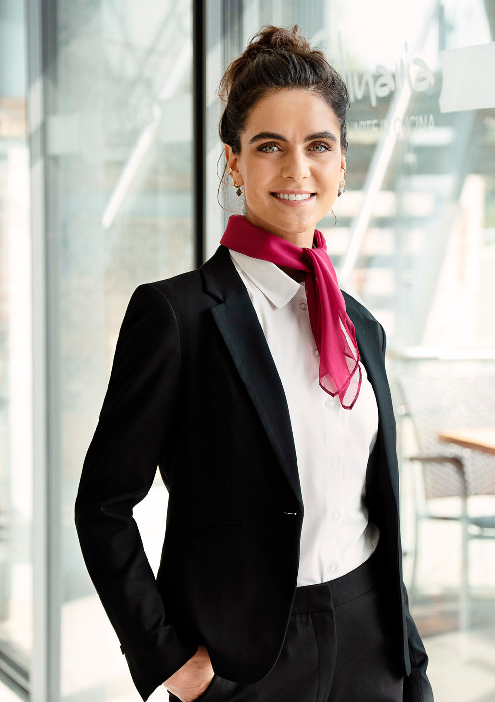 Chiffon scarf Classic For Restaurant Service Staff - Karlowsky