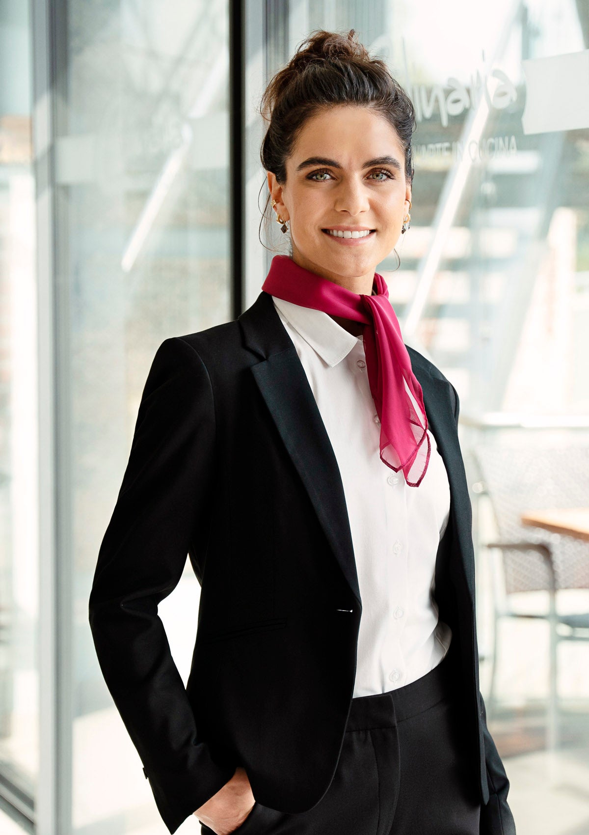 Chiffon scarf Classic For Restaurant Service Staff - Karlowsky