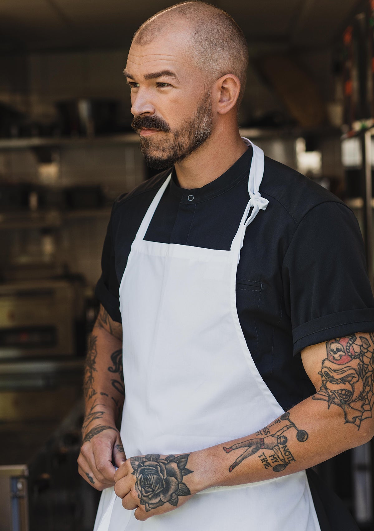 Apron With Adjustable Neck Strap For Chefs & Restaurant Staff | Segers